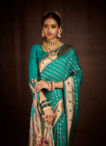Peshwai Paithani Saree Manufacturers in Singapore, Peshwai Paithani ...