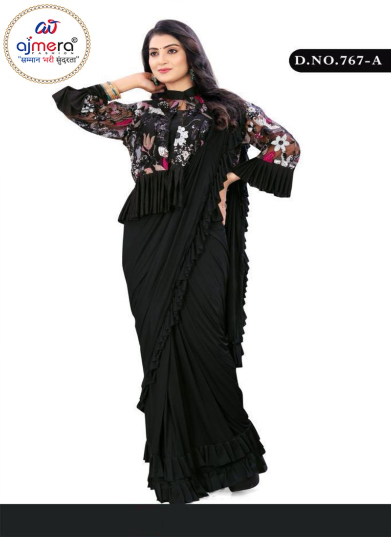 Cheapest Range in One Minute Saree – Affordable Elegance by Ajmera ...