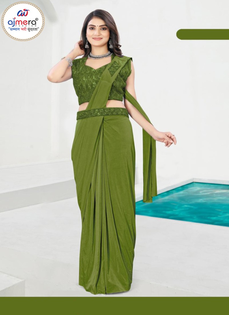 Ready-to-Wear Saree – New Trending Collection by Ajmera Fashion Limited ...